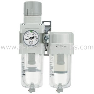 SMC AC40D-F04D-A SMC AC20D-40D-A (FRL), MODULAR TYPE, FILTER REGULATOR ...