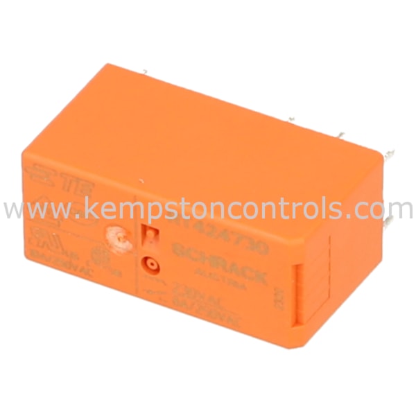 Schrack RT424730 SCHRACK POWER PCB RELAY, 8A, PINNING 5MM, FLUX PROOF ...