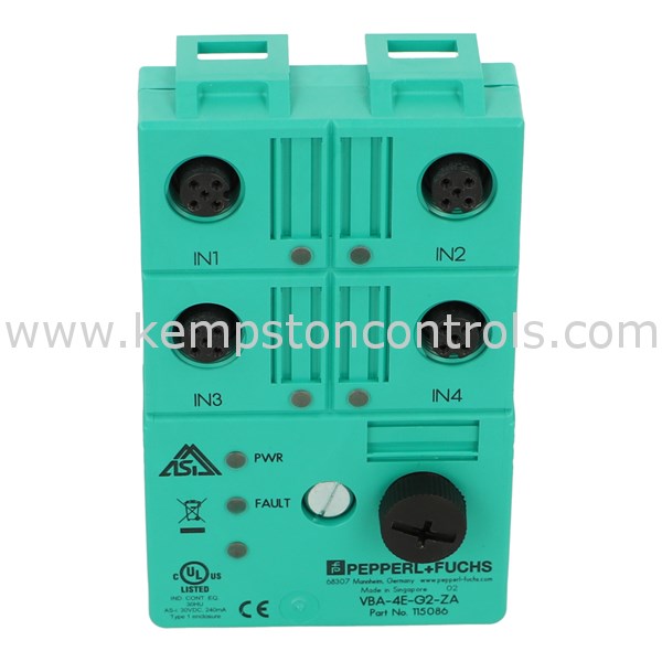 Pepperl + Fuchs VBA-4E-G2-ZA P+F INPUT MODULE | Kempston Controls