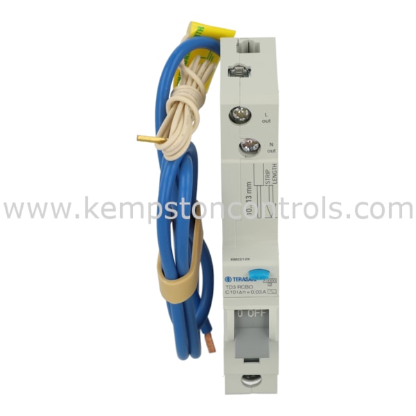 Terasaki TD3RCBO101030MA1CAC TERASAKI RCBO 1P 10KA C-10A 30MA AC ...