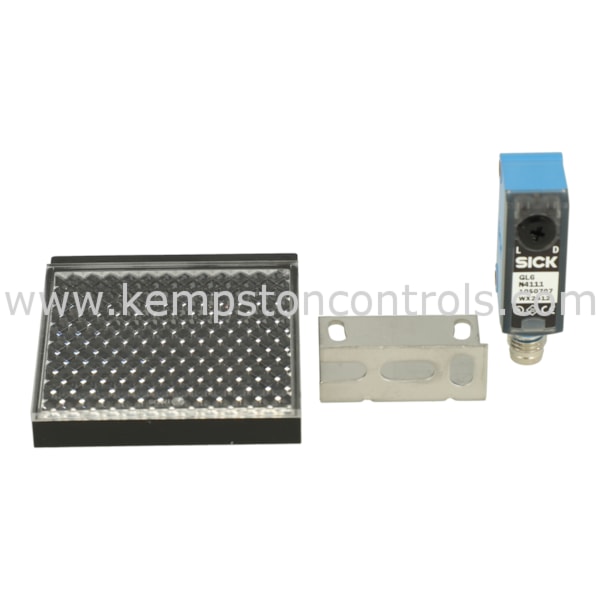 Sick GL6-N4112 SICK PHOTOELECTRIC SENSOR, 6M RANGE, NPN, L/D SWITCHING, M8 4PIN CONNECTOR, IP67 ...