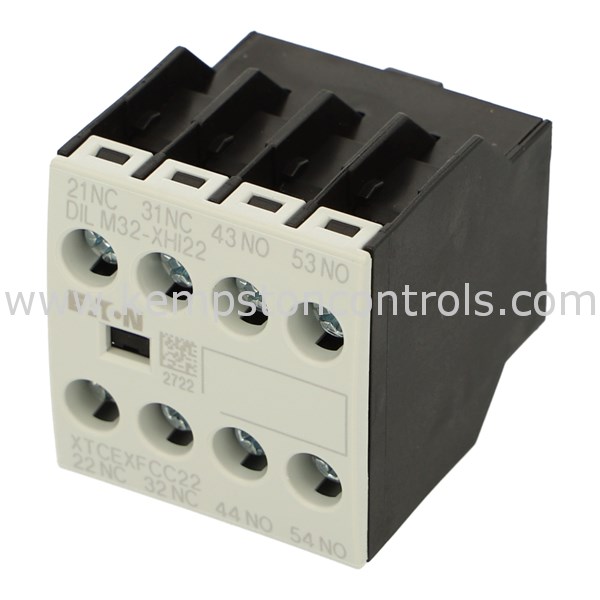 Eaton Moeller DILM32-XHI22 MOELLER CONTACTOR, 2NO + 2NC AUXILARY BLOCK ...