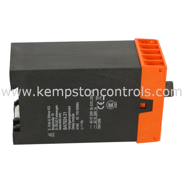 Dold BA7924.21 AC110V 1-10S DOLD DELAY MODULE, RELEASE DELAY, 1-10S RANGE, 110VAC, 1NC/1NO ...