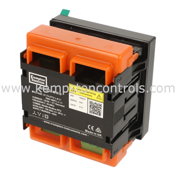 Crompton Instruments INT-1222-M-010 CROMPTON INSTRUMENTS PANEL METER ...