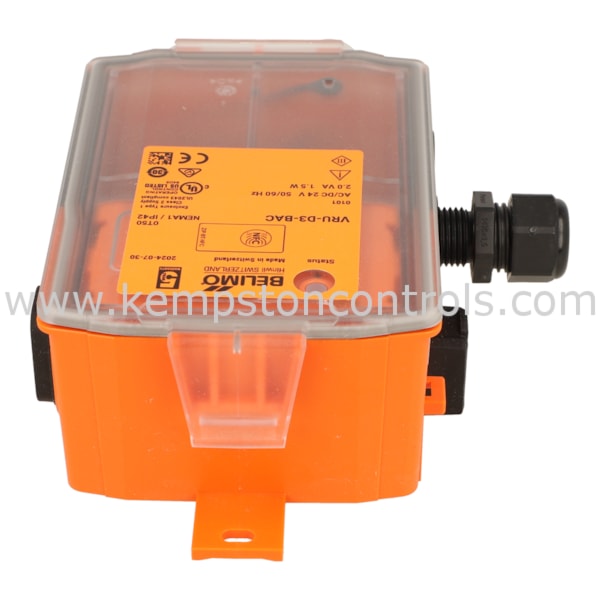 Belimo VRU-D3-BAC BELIMO VARIABLE AIR VOLUME UNIVERSAL, MODULAR VAV/DUCT PRESSURE CONTROL, AC/DC ...
