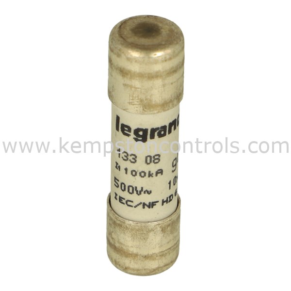 Legrand Power 013308 LEGRAND FUSE, 10.3X38MM, 8A, TYPE GG | Kempston ...