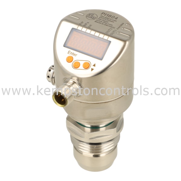IFM PI1804 IFM FLUSH PRESSURE SENSOR, WITH DISPLAY, 50 BAR, 20-30VDC, PNPP/NPN, 4-20MA ...