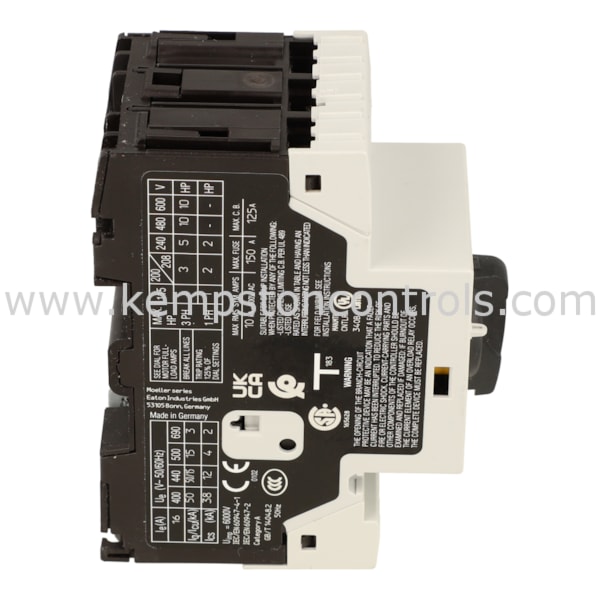 Eaton Moeller PKZM0-16-SPI16 MOELLER MPCB, 3 POLE. 50/60HZ, TURN BUTTON ...