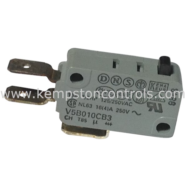 Honeywell V5B010CB3 V5B010CB3 MICROSWITCH, WITHOUT LEVER, SPDT, 16A ...