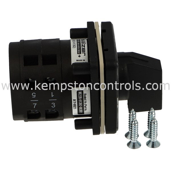 Salzer M220-61362-003M1 IP66 20A FRONT MOUNTED 2P SPRING RTN C/O CAM ...