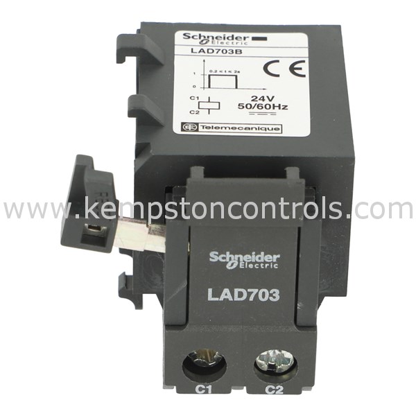 Schneider LAD703B SCHNEIDER 24V AC/DC REMOTE TRIPPING DEVICE CIRCUIT ...