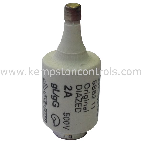 Siemens 5SB211 SIEMENS DIAZED FUSE 2AMP | Kempston Controls