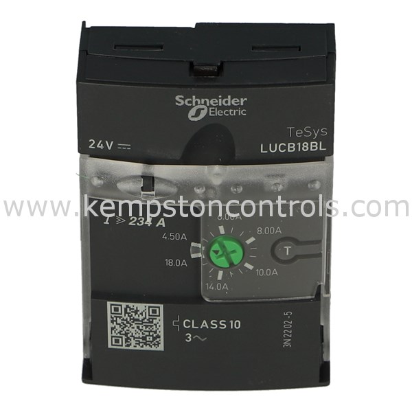 Schneider LUCB18BL SCHNEIDER ADVANCED CONTROL UNIT LUCB - CLASS 10-4.5 ...