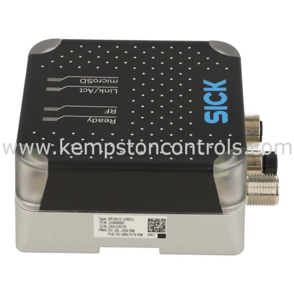 Sick RFU610-10601 SICK RFID READ/WRITE DEVICE, INTEGRATED ANTENNA, 0.5M ...