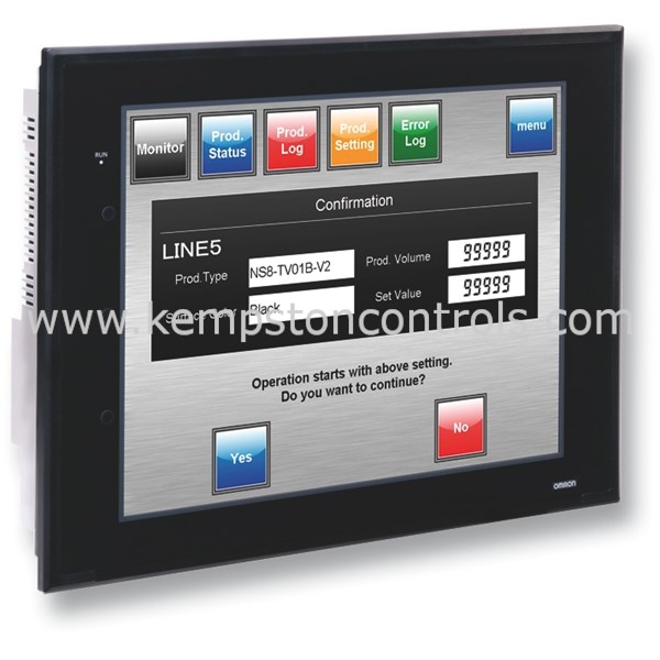 Omron NS15-TX01B-V2 PROGRAMMABLE TERMINAL (HMI), 15 INCH XGA, TFT, 256 ...