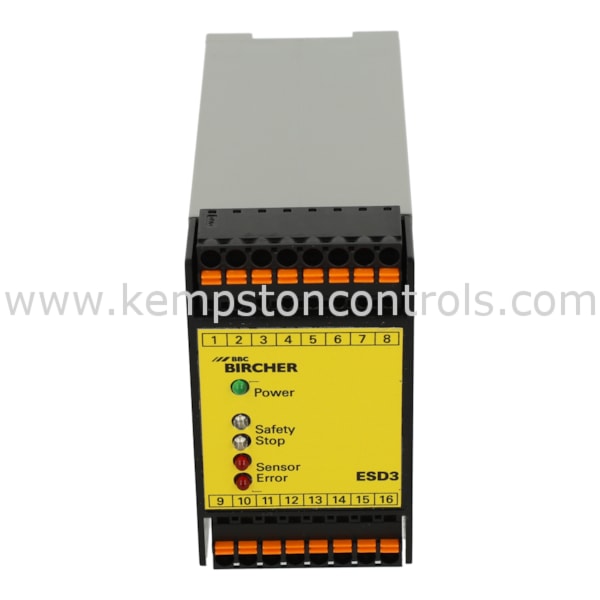 Bircher ESD3-03-24ACDC REGLOMAT SWITCHING UNIT DIN HOUSING SAFETY ...