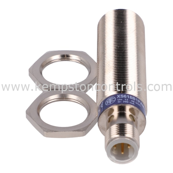 Telemecanique Sensors XS618B1PAM12 TELEMECANIQUE INDUCTIVE PROXIMITY SENSOR, M18 X 1, 8 MM ...