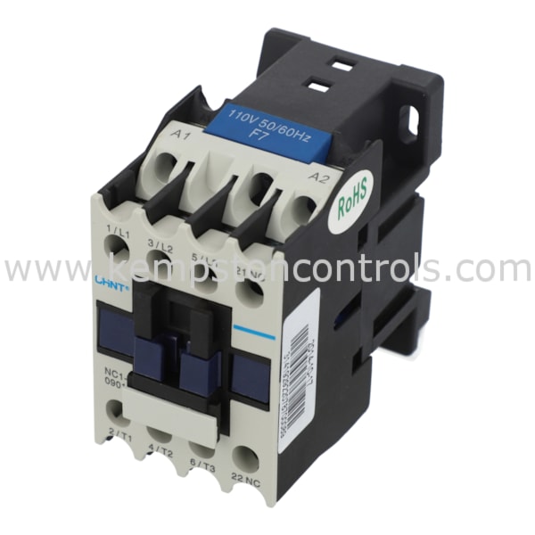 CHINT NC1-0901-110V CHINT CONTACTOR 3 NO MAIN POLES, 1 N/C AUX, 110V ...