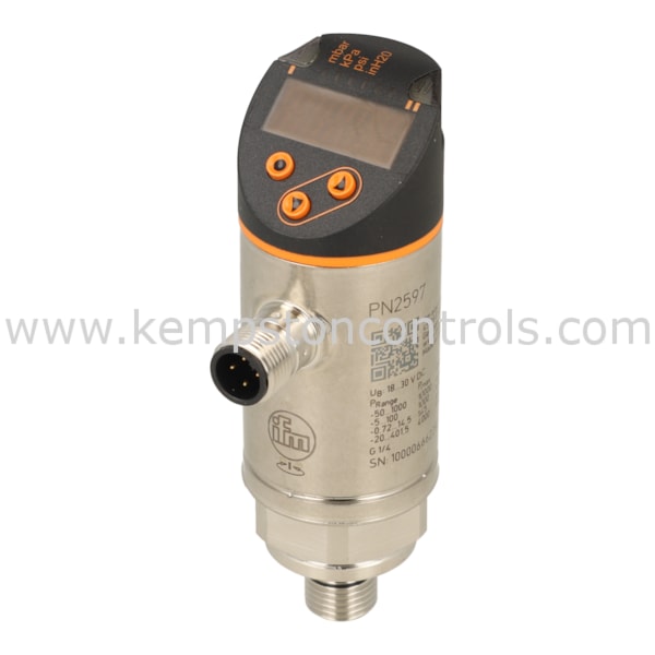 IFM PN2597 IFM PRESSURE SENSOR WITH DISPLAY | Kempston Controls