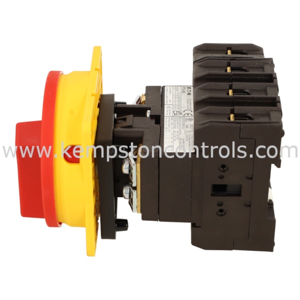 Eaton Moeller P3-63/V/SVB/N MOELLER ISOLATOR, MAIN SWITCH, 63A 4P, EMERGENCY-STOP FUNCTION ...