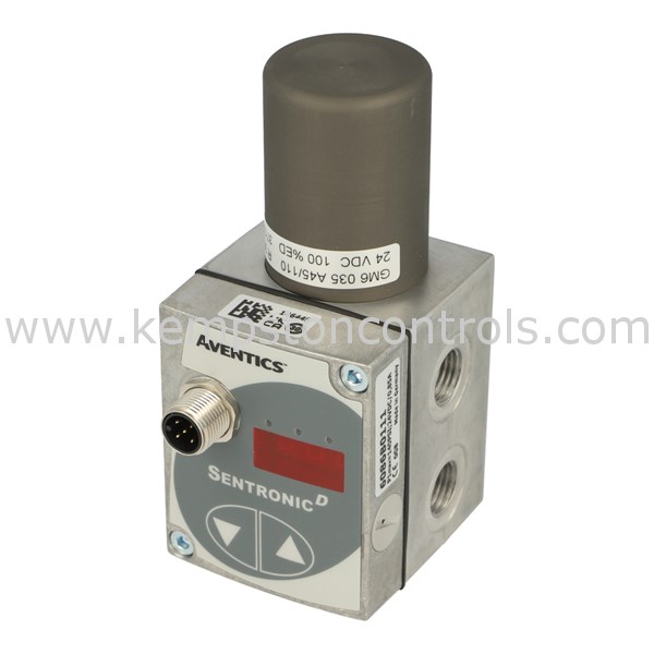 Emerson 6086B0111 EMERSON SOLENOID VALVE SENTRONIC D INLINE NPTF 1/4, 3 ...