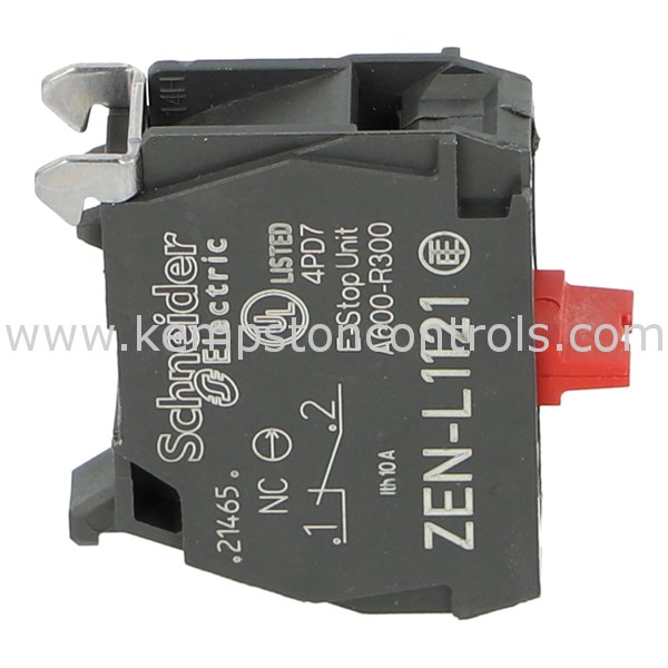Schneider ZEN-L1121 SCHNEIDER CONTACT BLOCK 1NC FOR HEAD 22MM, REAR ...