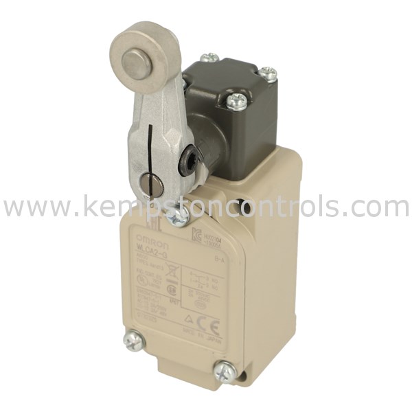 Omron WLCA2-G OMRON LIMIT SWITCH, 10A, STANDARD ROLLER LEVER, DPDB | Kempston Controls