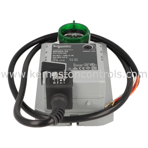 Satchwell MD20A-24 MODULATING DAMPER ACTUATOR, 20NM, FOR DAMPERS UP TO ...
