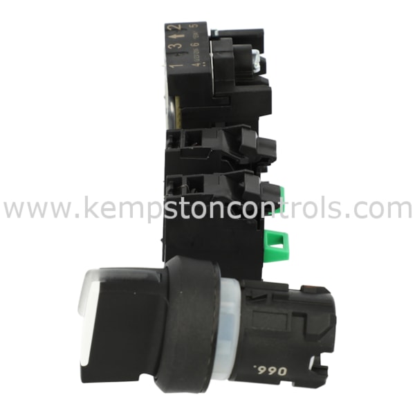 Siemens 3SU1100-2BL60-1NA0 SIEMENS SELECTOR SWITCH 22MM ROUND 3POS STAY PUT WITH 2 X 1NO CONTACT ...