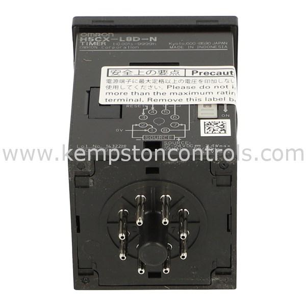 Omron H5CX-L8D-N OMRON TIMER PLUG IN 8PIN | Kempston Controls
