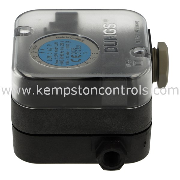 Dungs LGW 3 A2P AG-M-MS3-V0 ST-SE DUNGS LGW 3 A2P DIFFERENTIAL AIR PRESSURE SWITCH, THREAD CONN ...