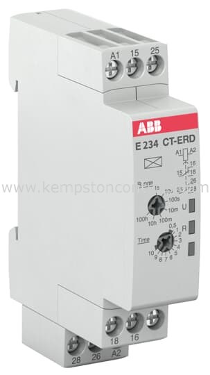 ABB 1SVR500100R0100 ON-DELAY TIMER 2C/O 0.05S-100H | Kempston Controls