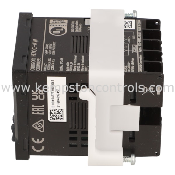 Omron H7CC-AW OMRON DIGITAL COUNTER, 100-240 VAC SUPPLY 12VDC AUX, SPST ...