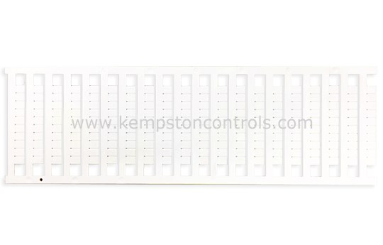 Dinkle TM20 DINKLE 2.5MM TG & TF DIN RAIL TERMINAL MARKING LABEL (BLANK ...