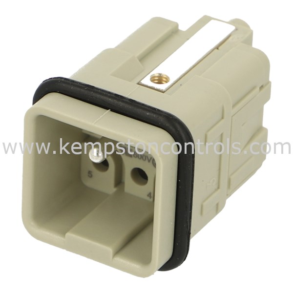 HARTING 09120053001 HARTING RETANGULAR HAN INSERT Q 5/0-M-C | Kempston Controls