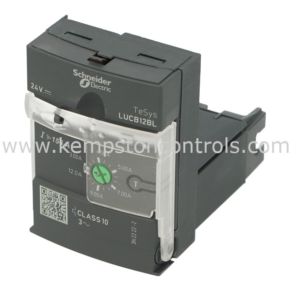 Schneider LUCB12BL SCHNEIDER 3-12A 24DC PLUG IN O'LOAD UNIT 3 PHASE ...