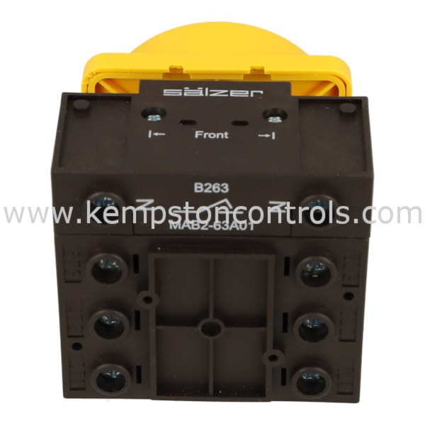 Salzer B263-41400-033N4 SALZER DISCONNECT SWITCH, 63A, 4 POLE, PADLOCK ...