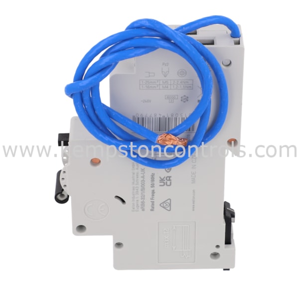 Eaton Moeller EAD32BH30C-A MOELLER ELECTRONIC RCD/MCB COMBINATION, 32A, 30MA, MCB TRIP ...
