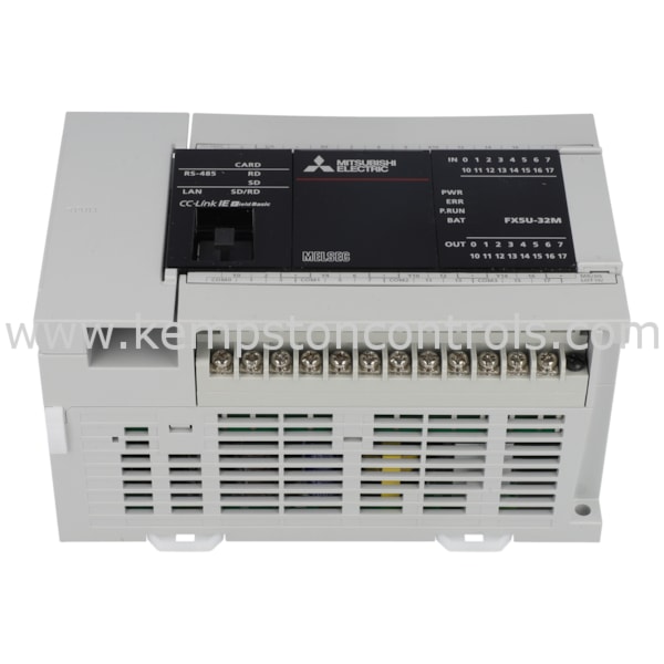 MITSUBISHI FX5U-32MR/DS MITSUBISHI FX5U CPU MODULE DC 24V; 16 INPUTS DC ...