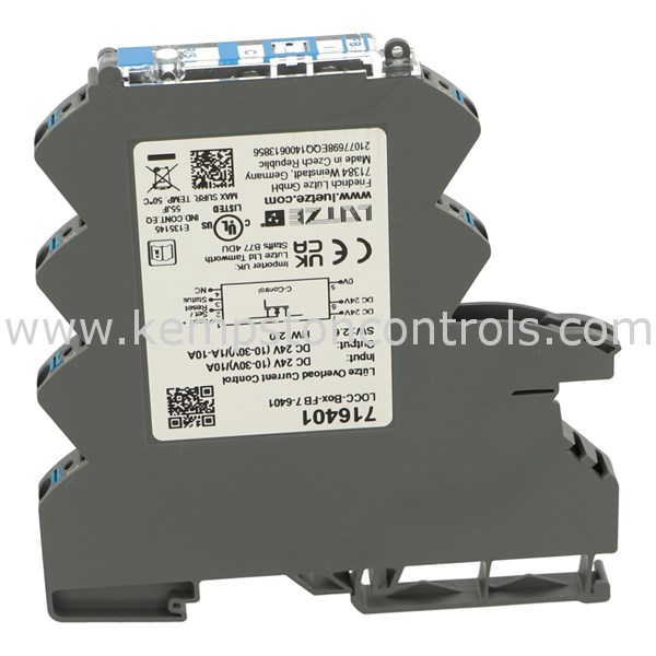 Lutze 716401 LUTZE LOCC-BOX LOAD PROTECTION, 1 CHANNEL 1 PIN SWITCHING ...