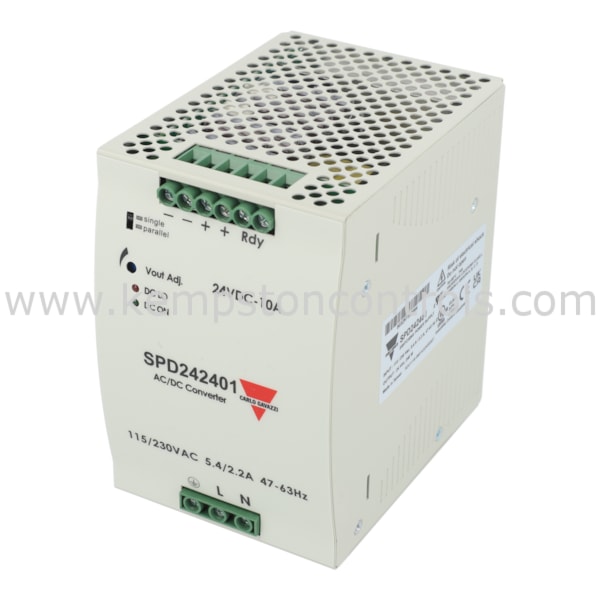 Carlo Gavazzi SPD242401 CARLO GAVAZZI SWITCHING POWER SUPPLY, 115 ...