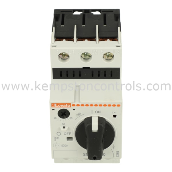 Lovato SM1R4000 LOVATO MOTOR PROTECTION CIRCUIT BREAKER, 3 POLE ...