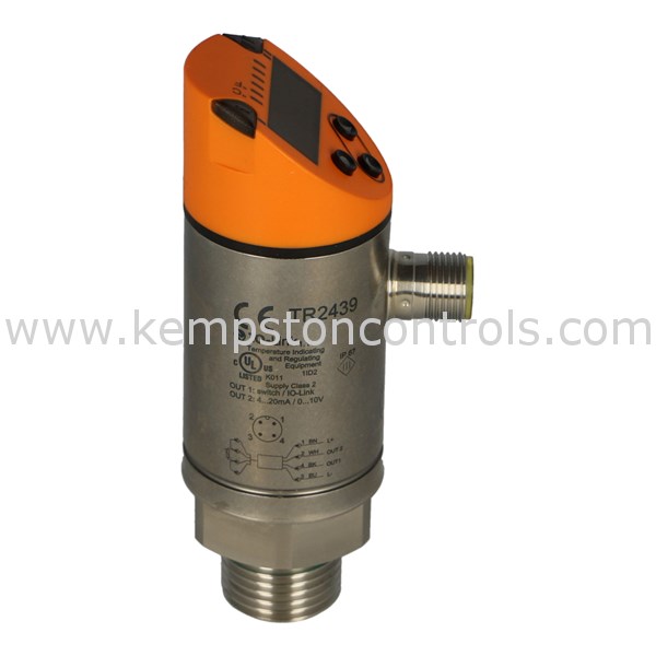 IFM TR2439 IFM EVALUATION UNIT FOR PT100/PT1000, G1/2, PNP/NPN NO NC ...