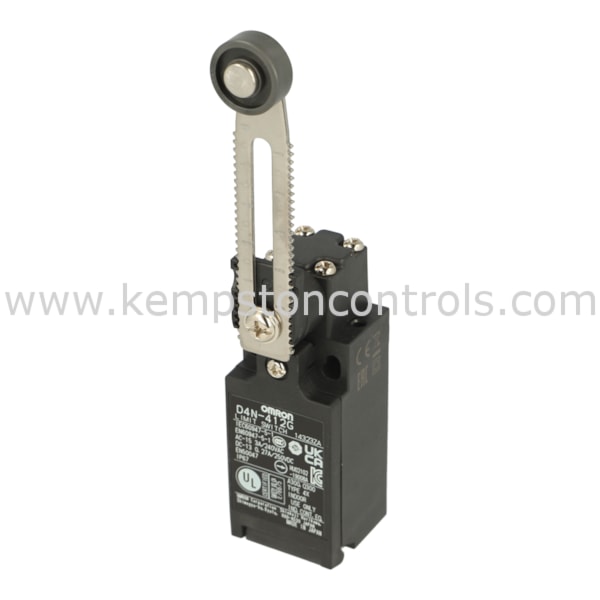 Omron D4N-412G OMRON D4N SERIES ROLLER LEVER INTERLOCK SWITCH, NO/NC, DPST | Kempston Controls