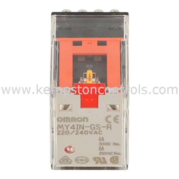 Omron MY4IN-GS-R AC220/240 OMRON RELAY, PLUG-IN, 14-PIN, 4PDT, 6 A ...