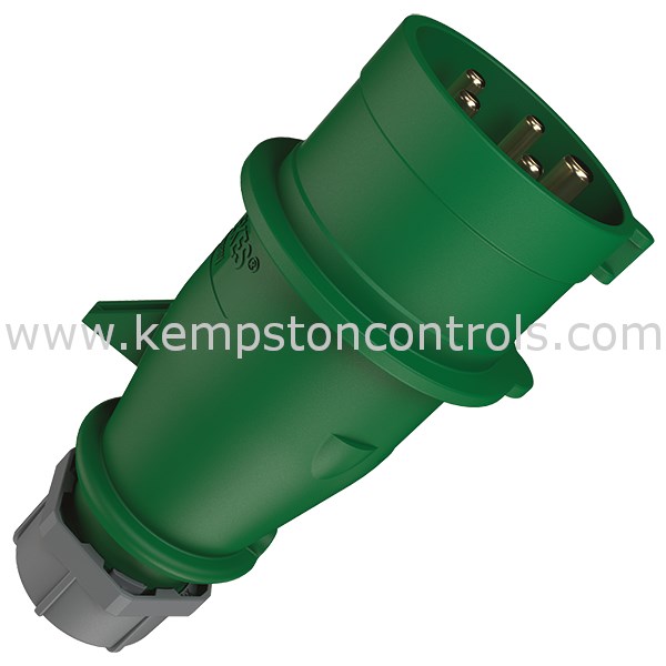 Mennekes 2243 GREEN AM-TOP PLUG IP44 16A 5P 50-500V 2H 300-500HZ ...
