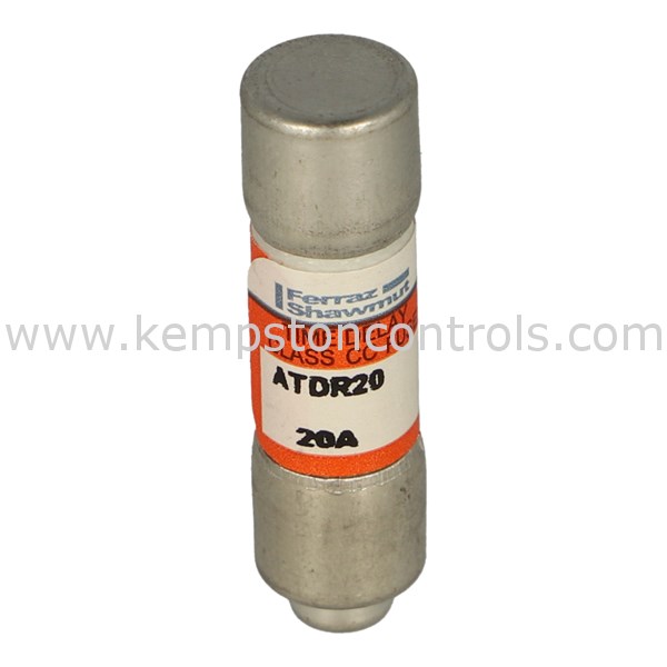 Mersen ATDR20 MERSEN UL CLASS CC, ATDR SERIES FUSE, 20A, 600VAC ...
