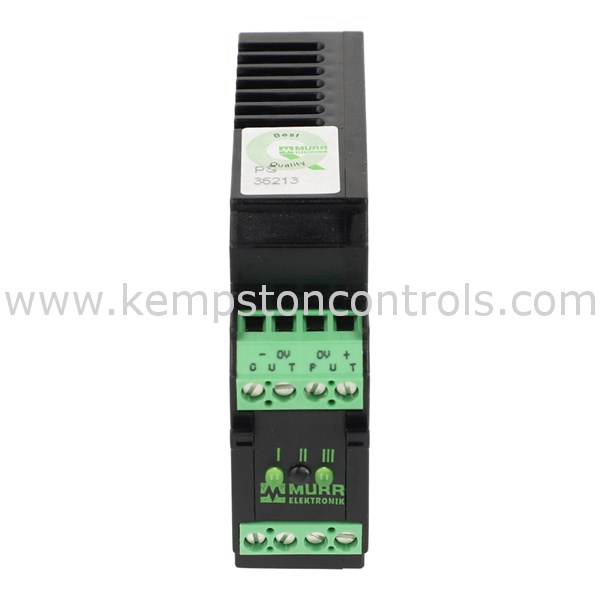MURR 85658 MURR MDD DC/DC-CONVERTOR SWITCH MODE IN: 24VDC OUT: 2X10V/0 ...