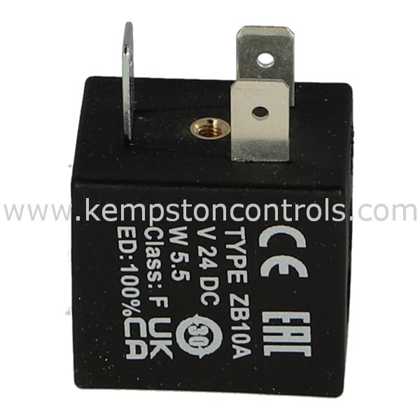 ASCO ZB10A.24/DC ASCO NUMATICS ZB10A 24V DC COIL CL.F SPADE TERMINALS | Kempston Controls