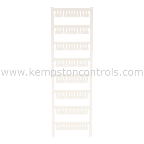 Weidmuller 1610000000 WEIDMULLER , TERMINAL MARKER, WHITE, 10 X 5MM ...